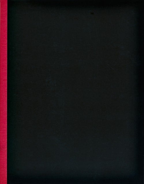 Kasboek 165x210mm 160blz 1 kolom rode rug assorti - GK