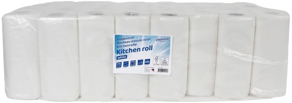 Keukenrol Cleaninq 2-laags 50vel 16x2rol wit - GK