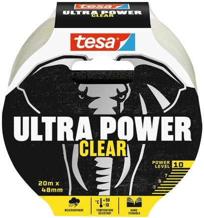 Reparatietape tesa Ultra Power Clear repair 20mx48mm transparant - GK