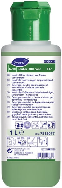 Vloerreiniger TASKI Jontec 300 conc laagschuimend 1L - GK