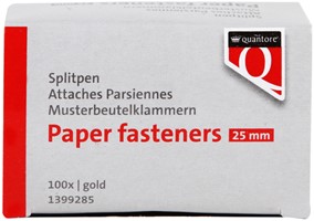 Splitpen Quantore 25mm 100 stuks goud - GK