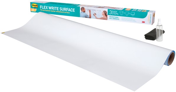 Whiteboardfolie Post-it Super Sticky Flex Write Surface 121,9x243,8cm ...