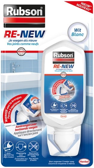 Voegkit Rubson Re-New 80ml wit - GK