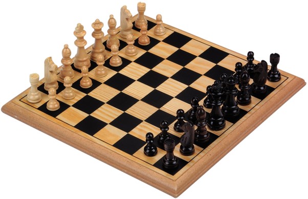 Schaakspel Longfield Games hout 30x30cm - GK