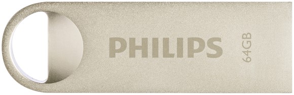 USB-stick 2.0 Philips moon vintage silver 64GB - GK