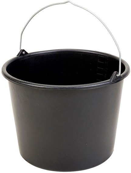 Emmer Cleaninq 12 liter zwart - GK