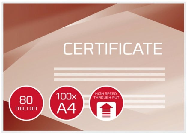 Lamineerhoes GBC A4 highspeed 2x80micron 100 stuks - GK