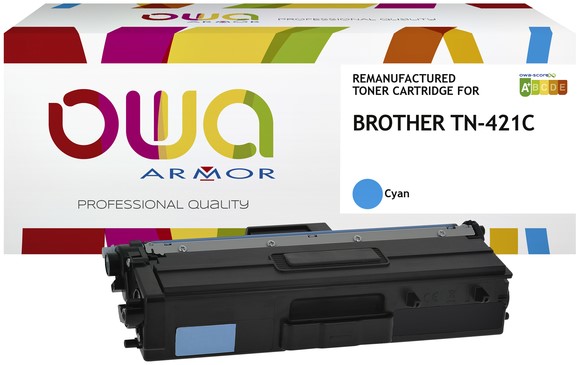 Toner OWA alternatief tbv Brother TN-421C blauw - GK