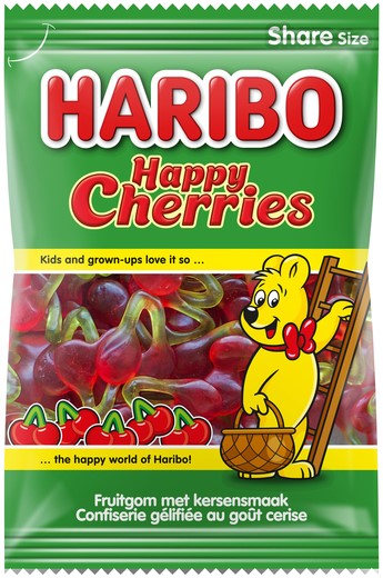 Snoep Haribo Kersen zak 250gr - GK