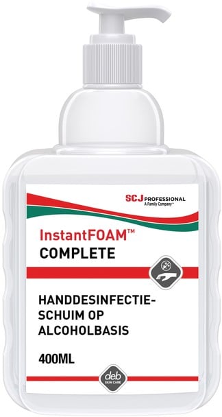 Handdesinfectie SCJ Instant Foam Complete 400ml - GK