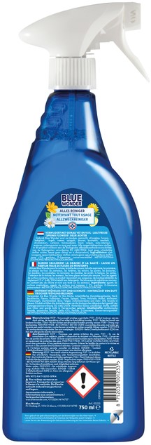 Allesreiniger Blue Wonder spray 750ml - GK