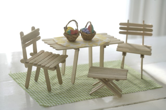 Stokje Creativ Company 11.5x1cm berkenhout 200 stuks - GK