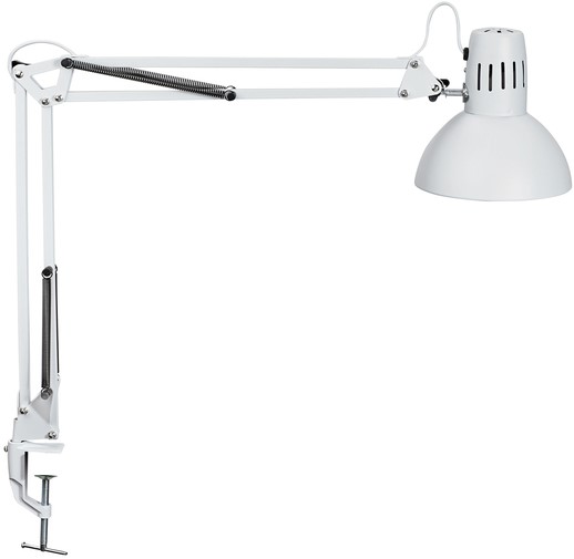 Bureaulamp MAUL Study tafelklem excl.LED lamp E27 wit - GK