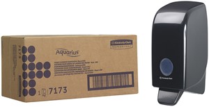 Zeepdispenser Aquarius 1 liter zwart 7173 - GK