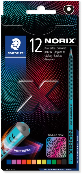Kleurpotlood Staedtler Norix set à 12 kleuren - GK
