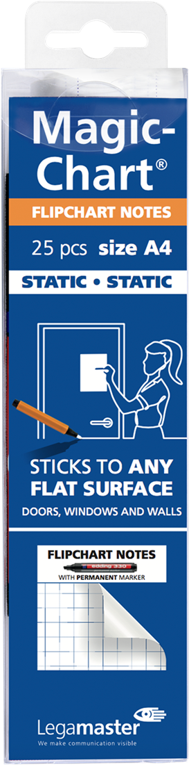 Legamaster Magic-Chart notes flipchart folie - GK