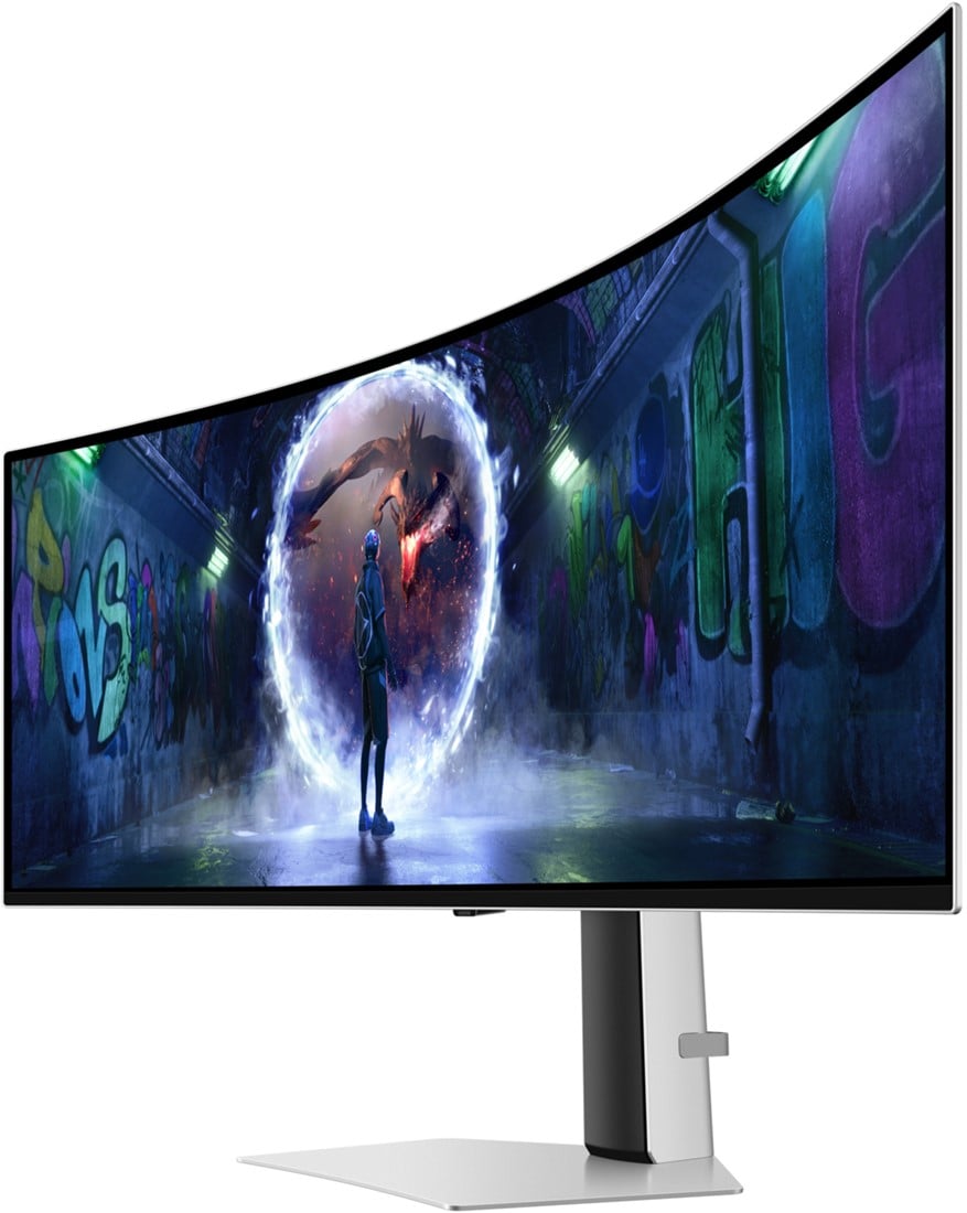 Samsung 49 Inch Odyssey OLED G9 G93SD DQHD 240Hz Gaming Monitor - GK