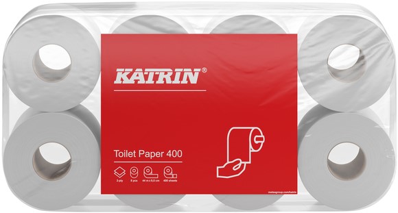 Toiletpapier Katrin 2-laags 400 vel wit 14293 - GK