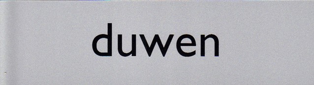 Infobord pictogram duwen 165x44mm - GK