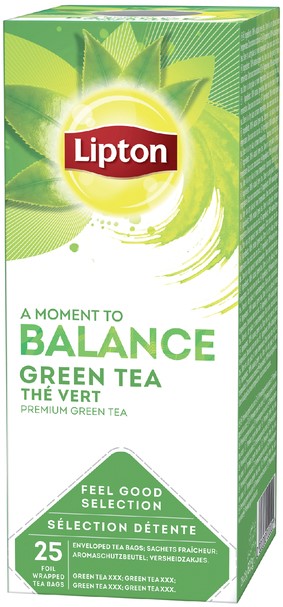 Thee Lipton Balance green tea 25x1.5gr - GK