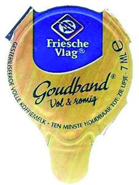 Koffiemelk Friesche Vlag goudband cups 10x7.5 gram - GK