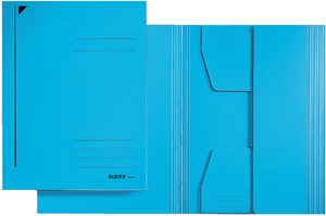 Dossiermap Leitz A3 3 kleppen 430gr blauw - GK