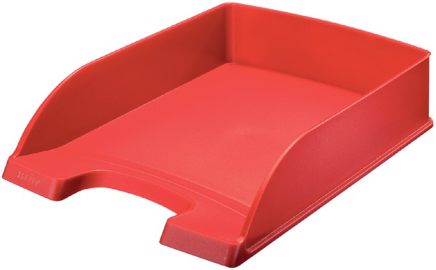 Brievenbak Leitz Plus standaard A4 rood - GK