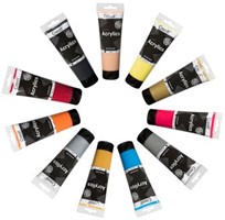 Verf/was-pastelkrijt/houtskool - GK