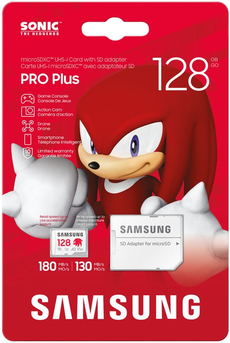 Samsung Sonic the Hedgehog™ PRO Plus microSD Card - GK