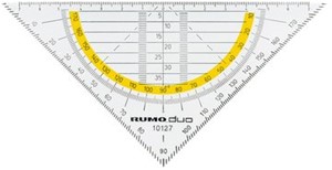 Geodriehoeken en gradenbogen - GK