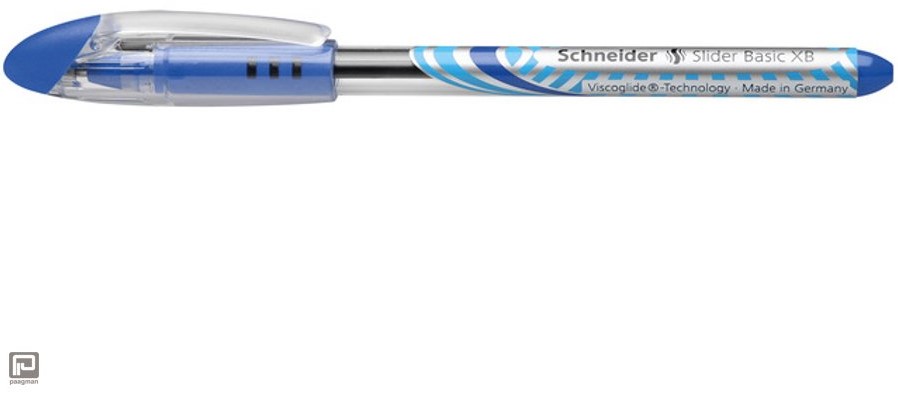 Rollerpen Schneider Slider extra breed blauw - GK