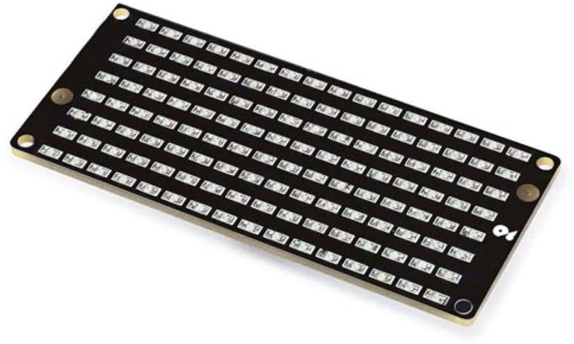 I²C 8x16 LEDMATRIX PANEEL VOOR ARDUINO®- BLAUW - GK